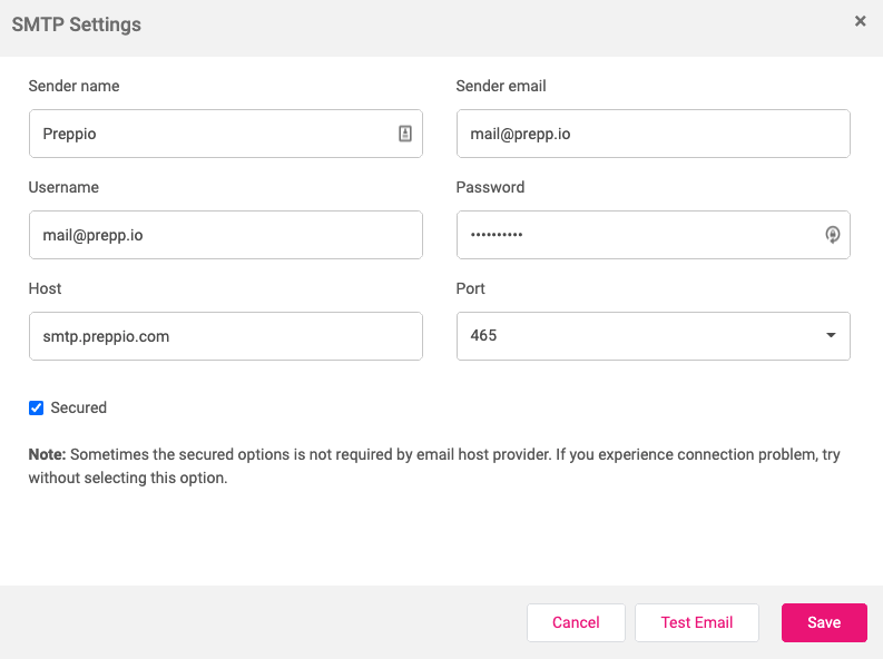 Guide: How to set up custom domain email channel